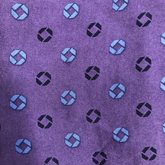 Lands' End | Accessories | Lands End Purple And Blue Patterned Scarf ...